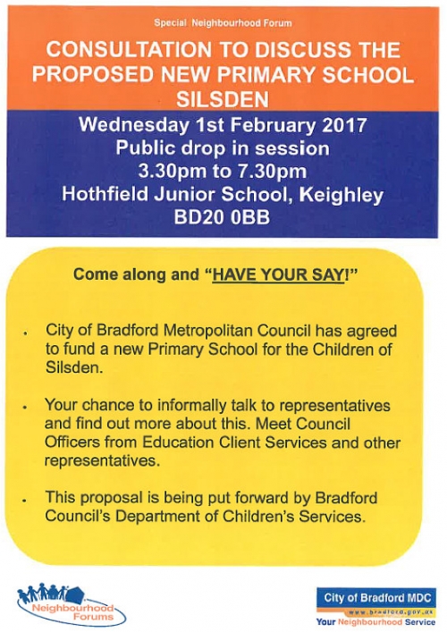 News and Views from Silsden, West Yorkshire